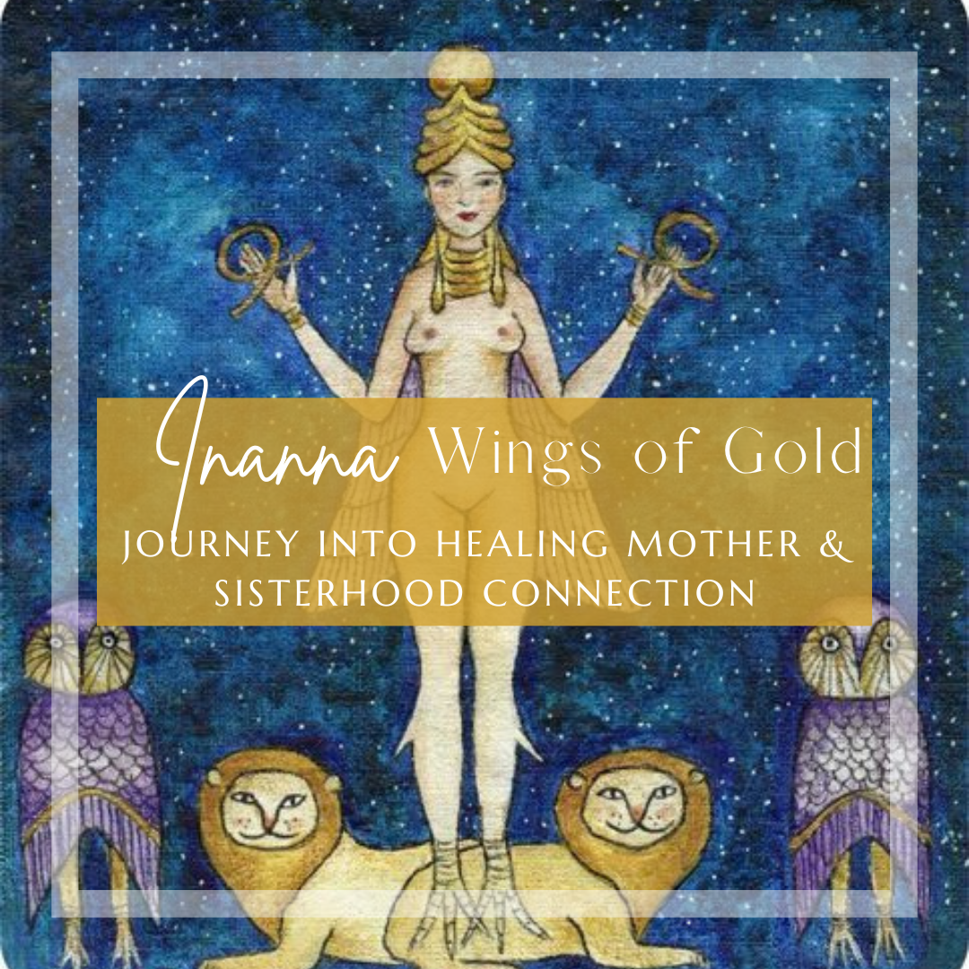 Inanna - Wings of Gold – Golden Rose Healing