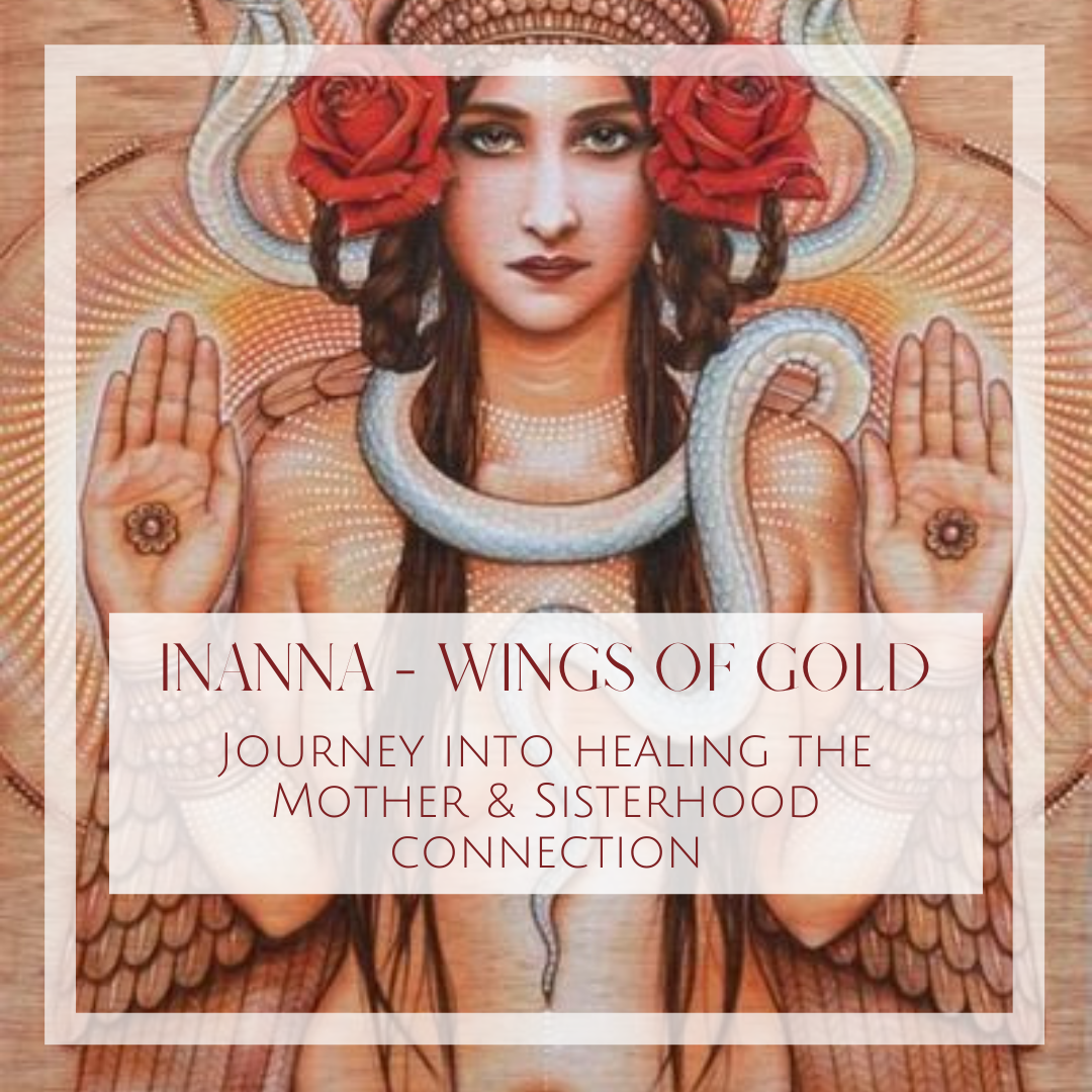 Inanna - Wings of Gold – Golden Rose Healing